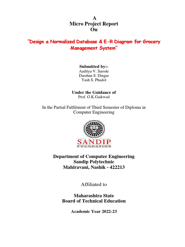 DMS Mircoproject Final | PDF | Databases | Computing