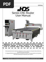Manual of 1325 Wood CNC Router | PDF | Numerical Control | Manufactured Goods