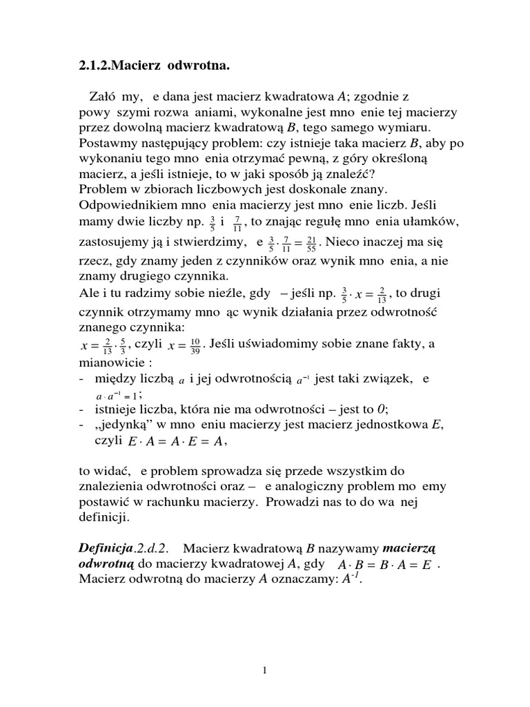 macierze-cz-2 | PDF