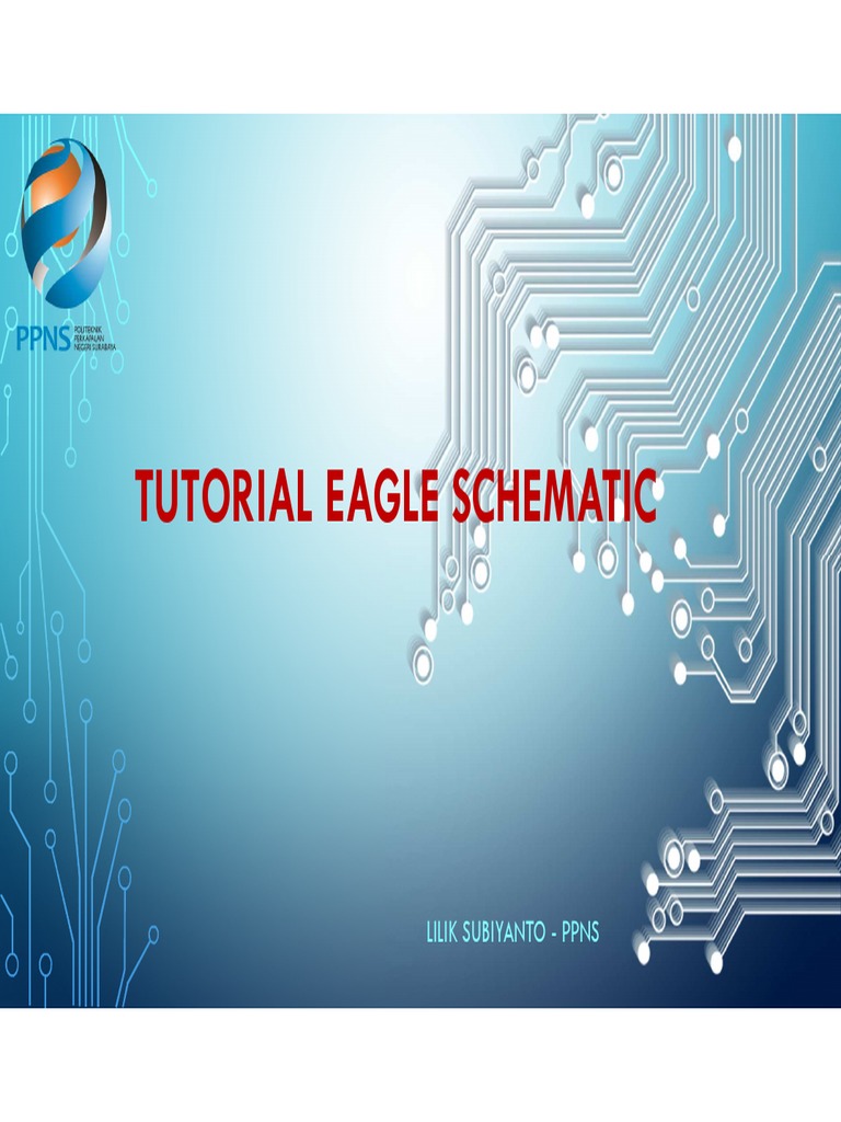 1. Tutorial Scematic Eagle | PDF