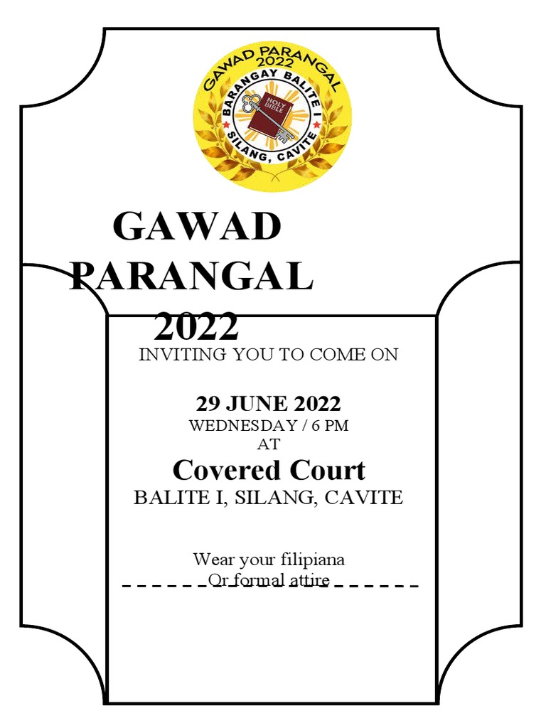 Gawad Parangal | PDF