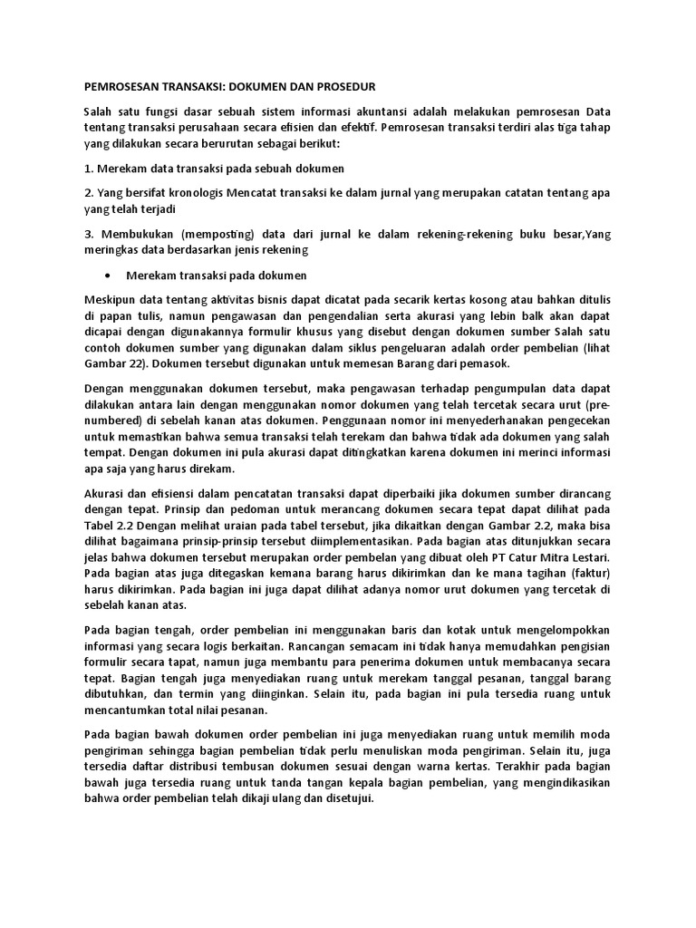 SIA Kel.1 | PDF | Bisnis | Pengelolaan Keuangan & Uang