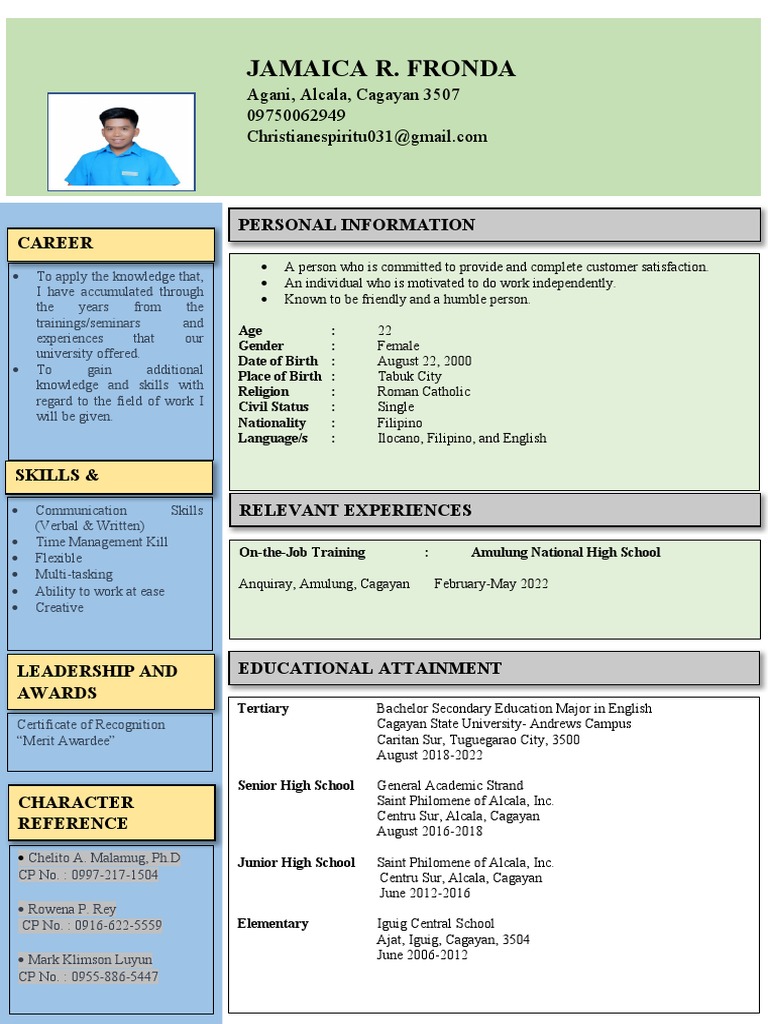 Resume 1.3 | PDF | Cognition