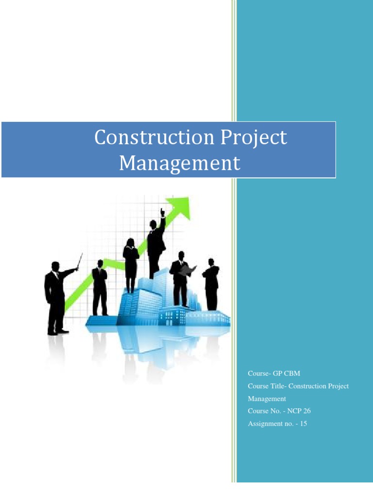 Construction Project Management | Pdf | Project Management | Scheduling 