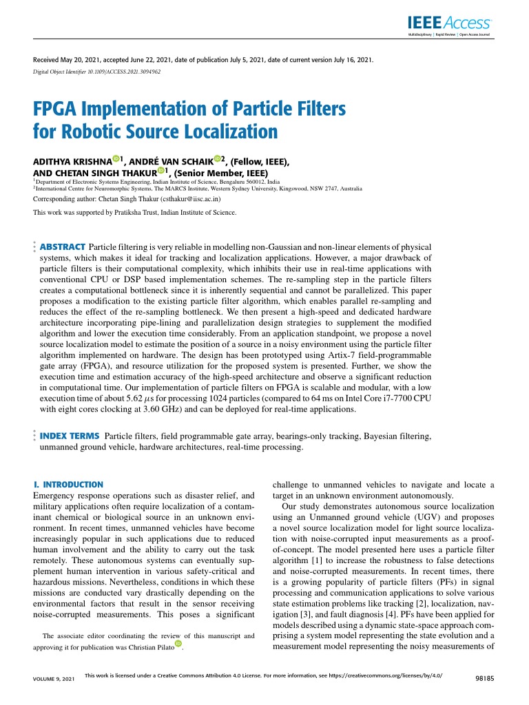 Krishna 2021 | PDF | Parallel Computing | Field Programmable Gate Array