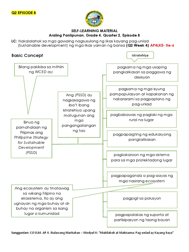 Araling Panlipunan Grade 4 Quarter 2 Episode 8 | PDF