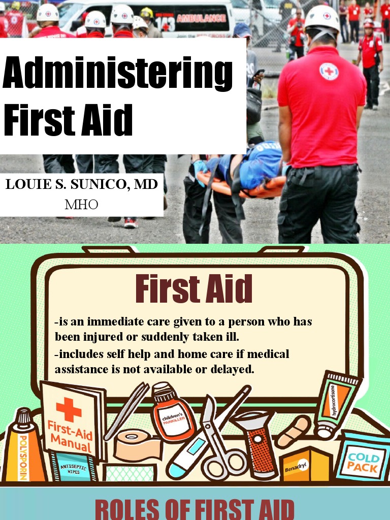 Administering First Aid: Louie S. Sunico, MD | Download Free PDF ...