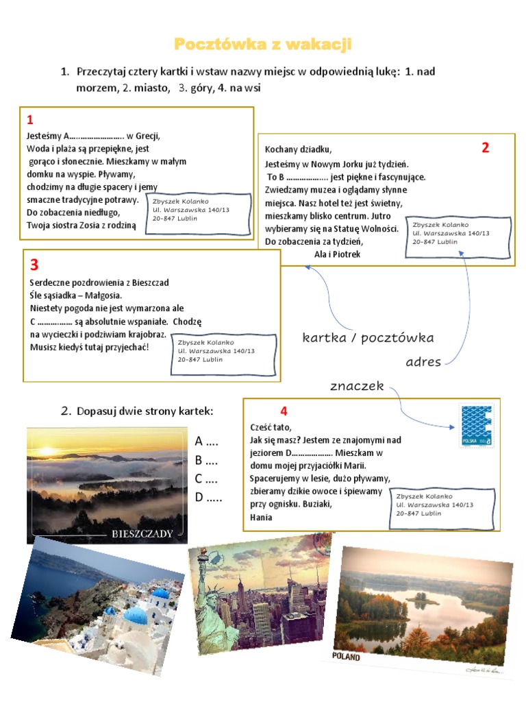 Polski A1 Kartki Pocztowe | PDF