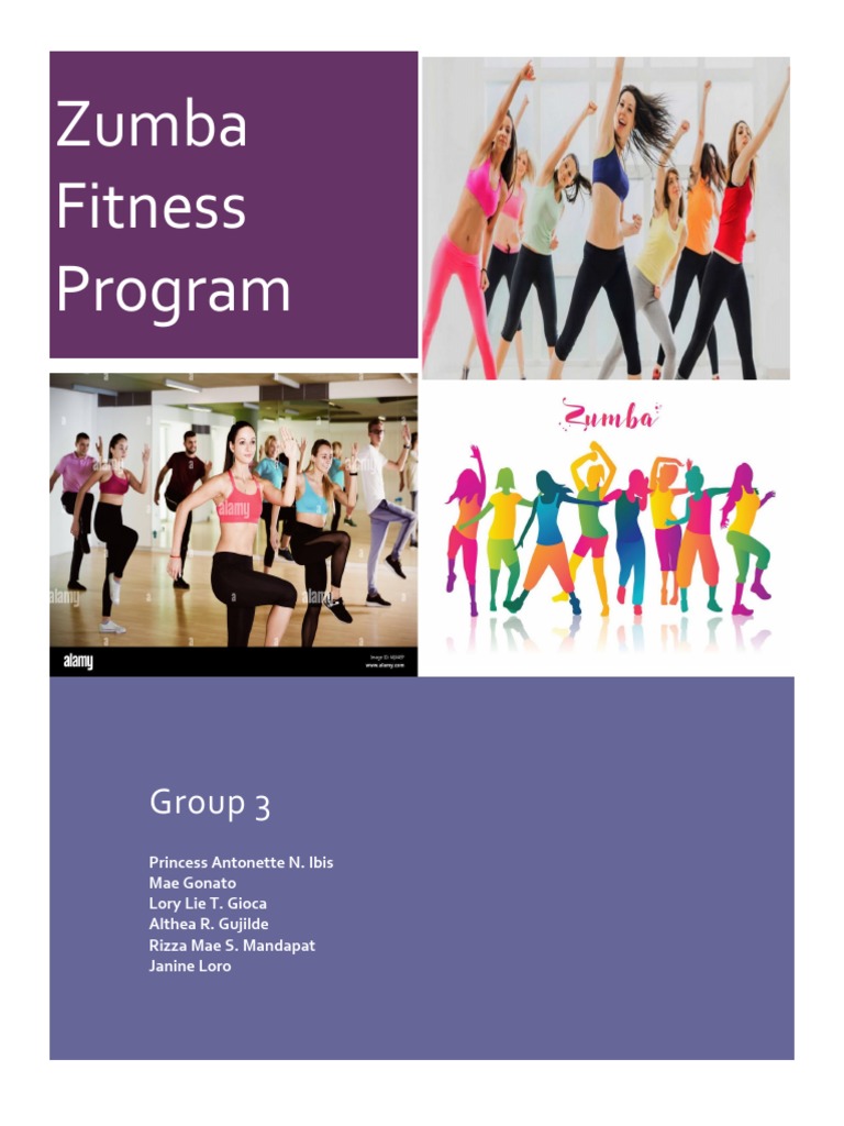 Zumba Fitness Program: Group 3 | PDF