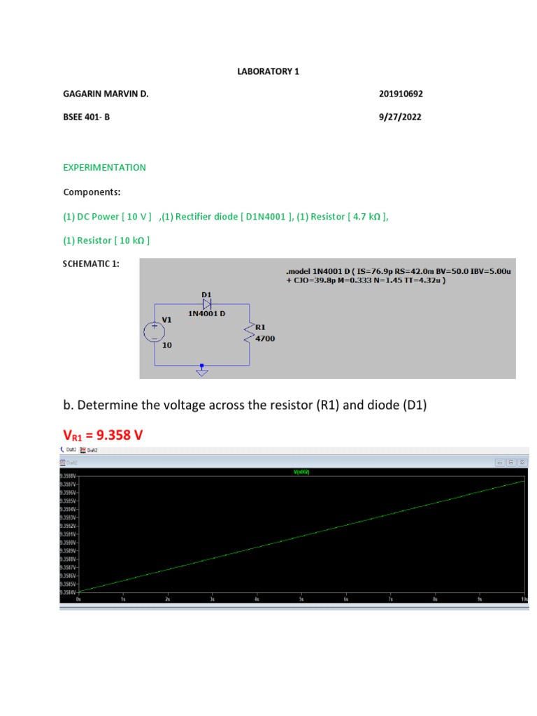 Set Problem 1 | PDF | Diode | Electrical Network