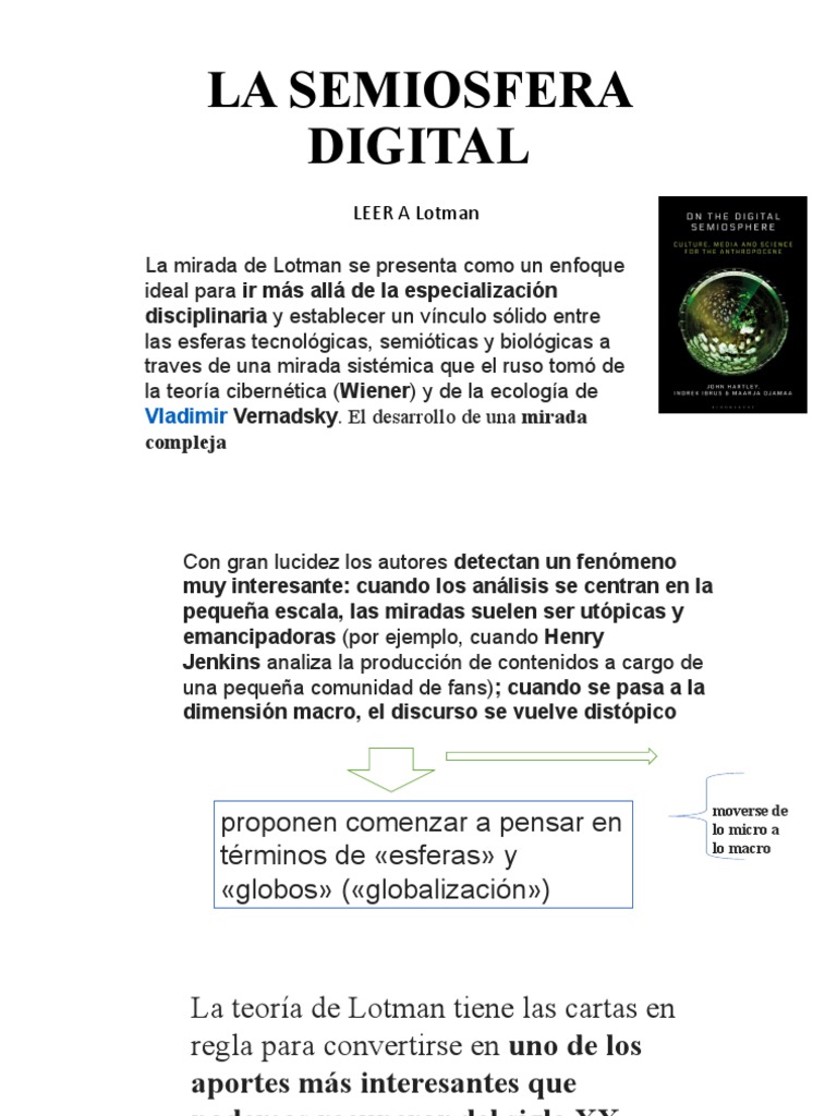 La Semiosfera Digital | PDF | Filosofía | Historia