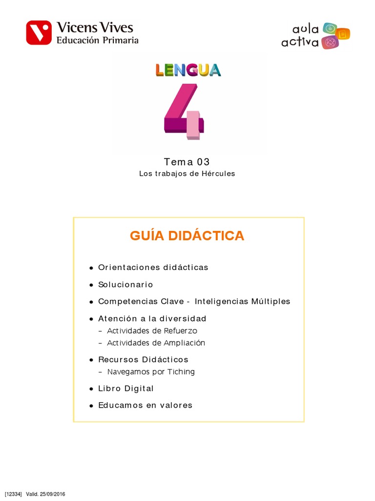 Lengua 4 Guia T 01 15 2015 03 | PDF