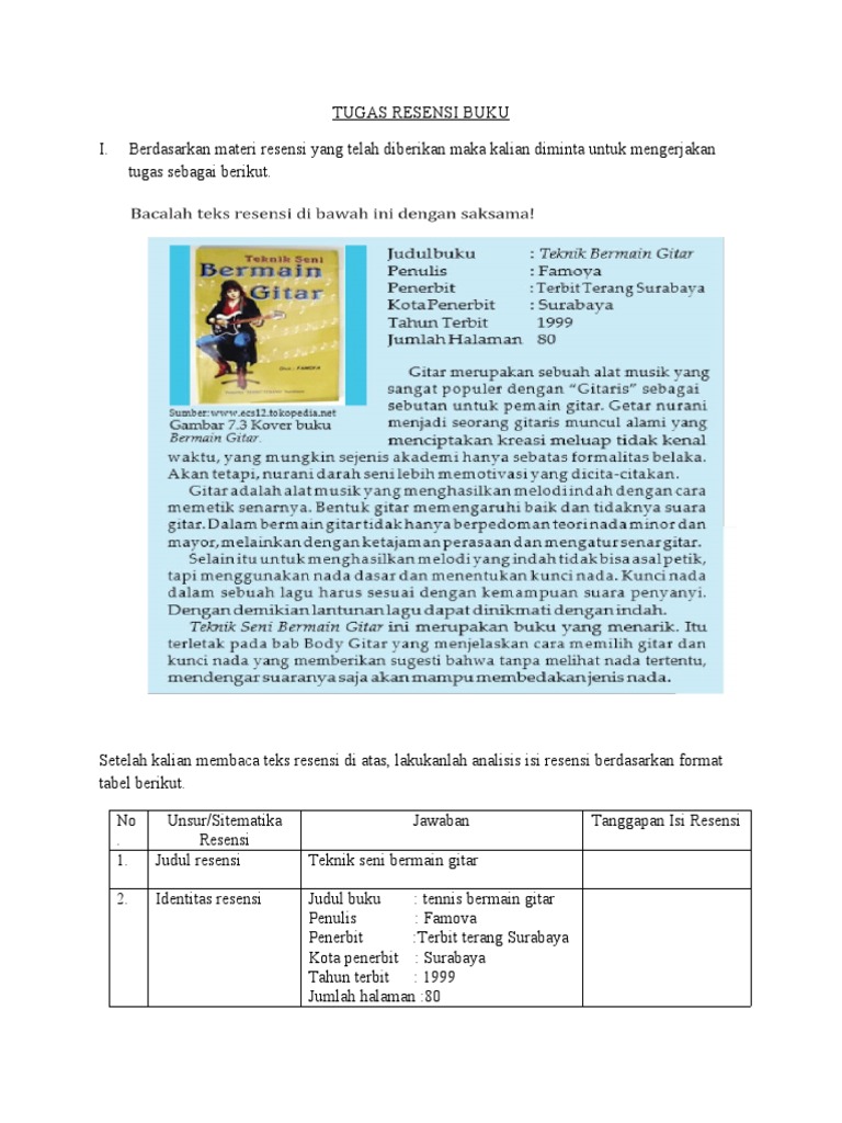 Tugas Resensi Buku | PDF