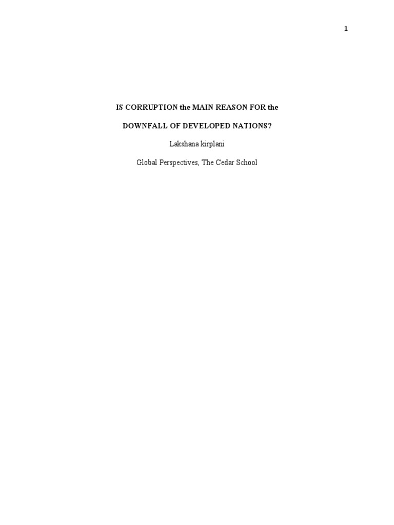 GP IR | Download Free PDF | Political Corruption | Corruption