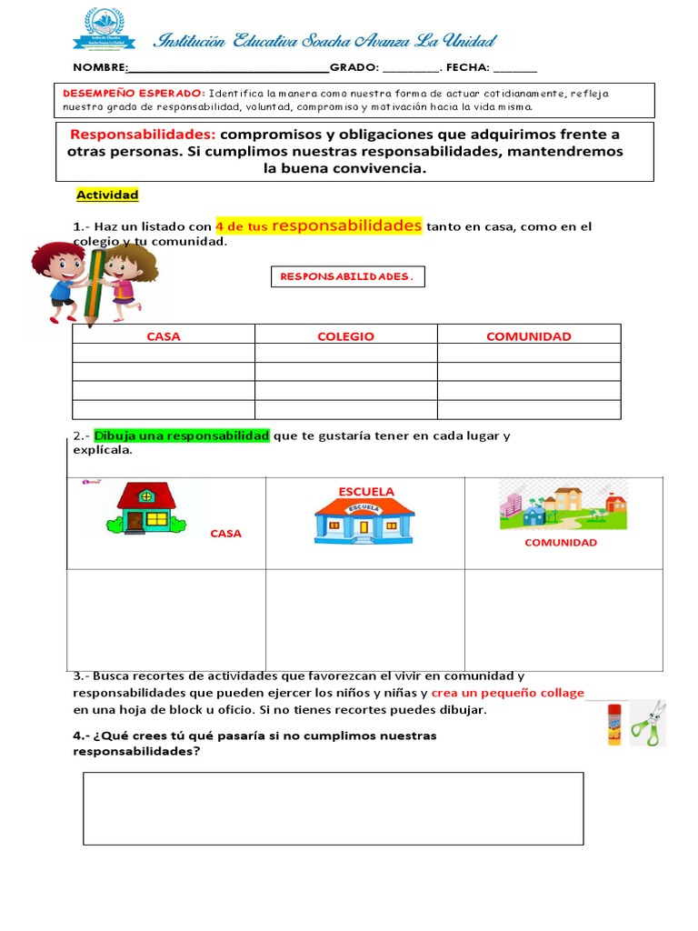 RESPONSABILIDADES Ya Terminado | PDF