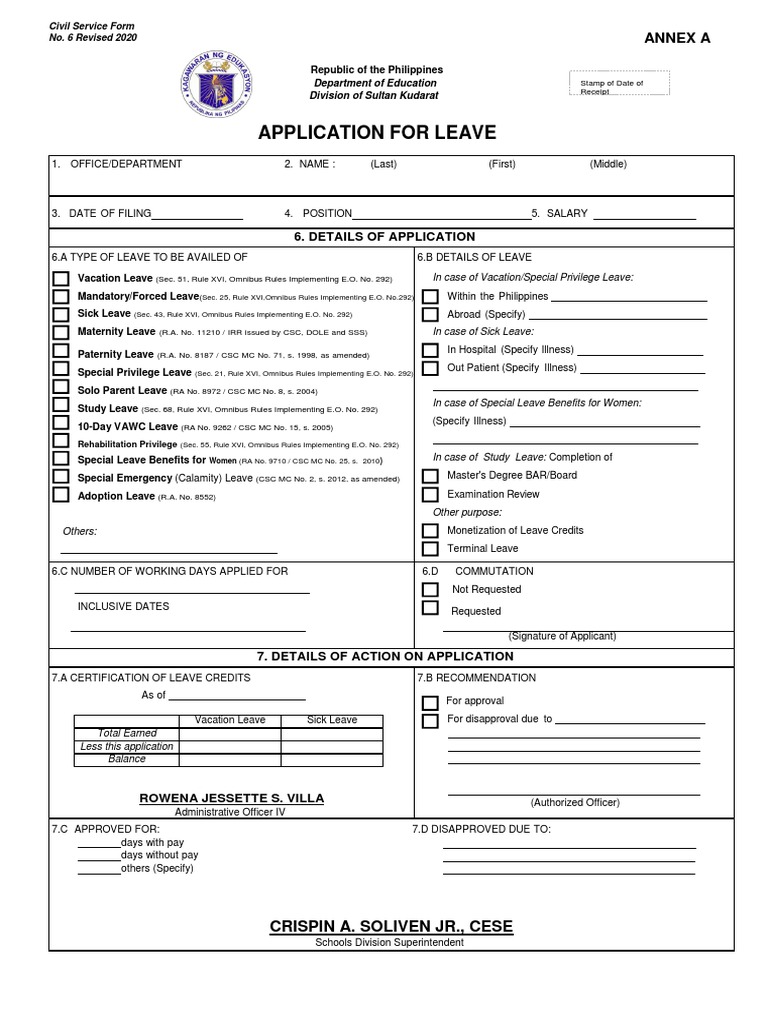 Application For Leave | PDF | Parental Leave | Childbirth