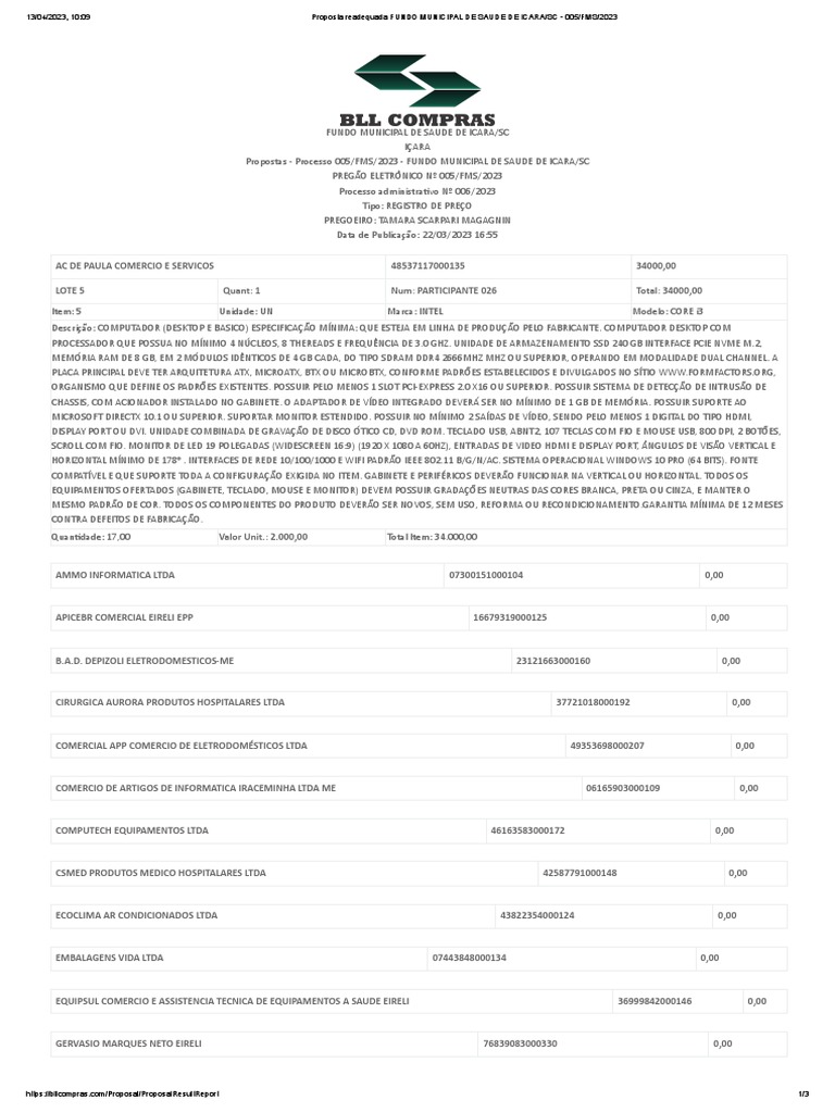 Ata 52023 Icara | PDF
