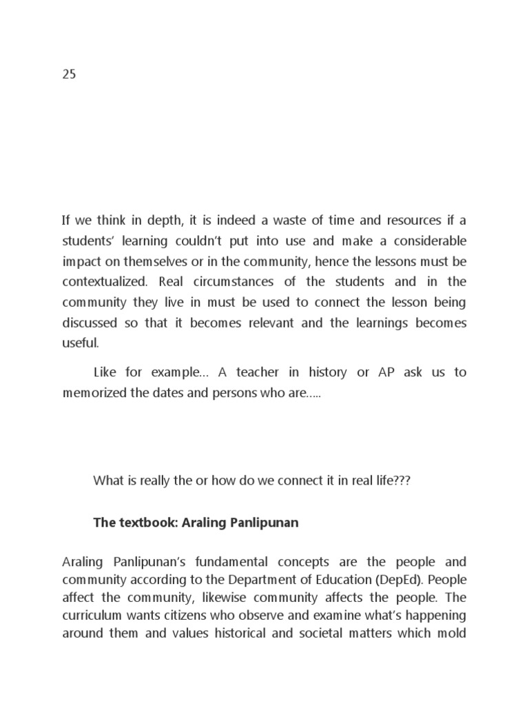 Contextualization in Ap Lesson | PDF | Science & Mathematics