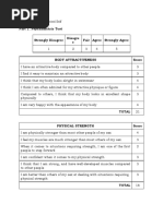 Body Image Workbook - Thomas Cash PDF | PDF | Body Image | Feeling
