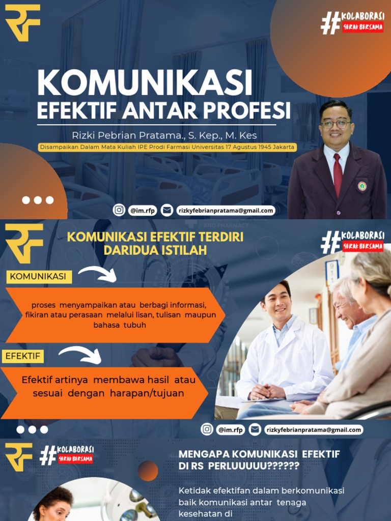 Komunikasi Efektif Antar Profesi | PDF