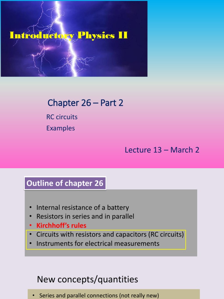 Lecture 13 - Chapter 26 Part 2 | Download Free PDF | Series And ... Lecture 13 - Chapter 26 Part 2 | Download Free PDF | Series And ...