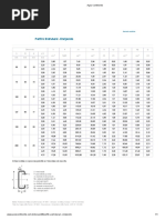 Tabla de Dimensiones de Tuberia Segub Asme B36.10 PDF | PDF | Materiales | Acero