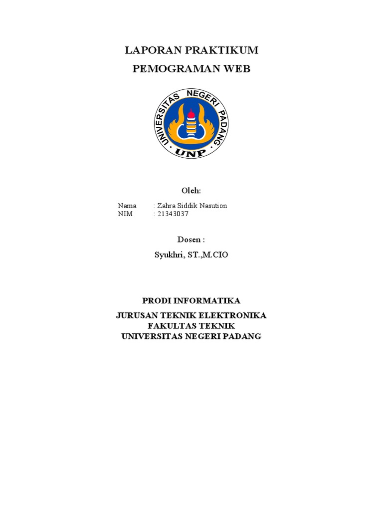 Tugas 10 Pemograman Web Nadya Annisa Juventina | PDF