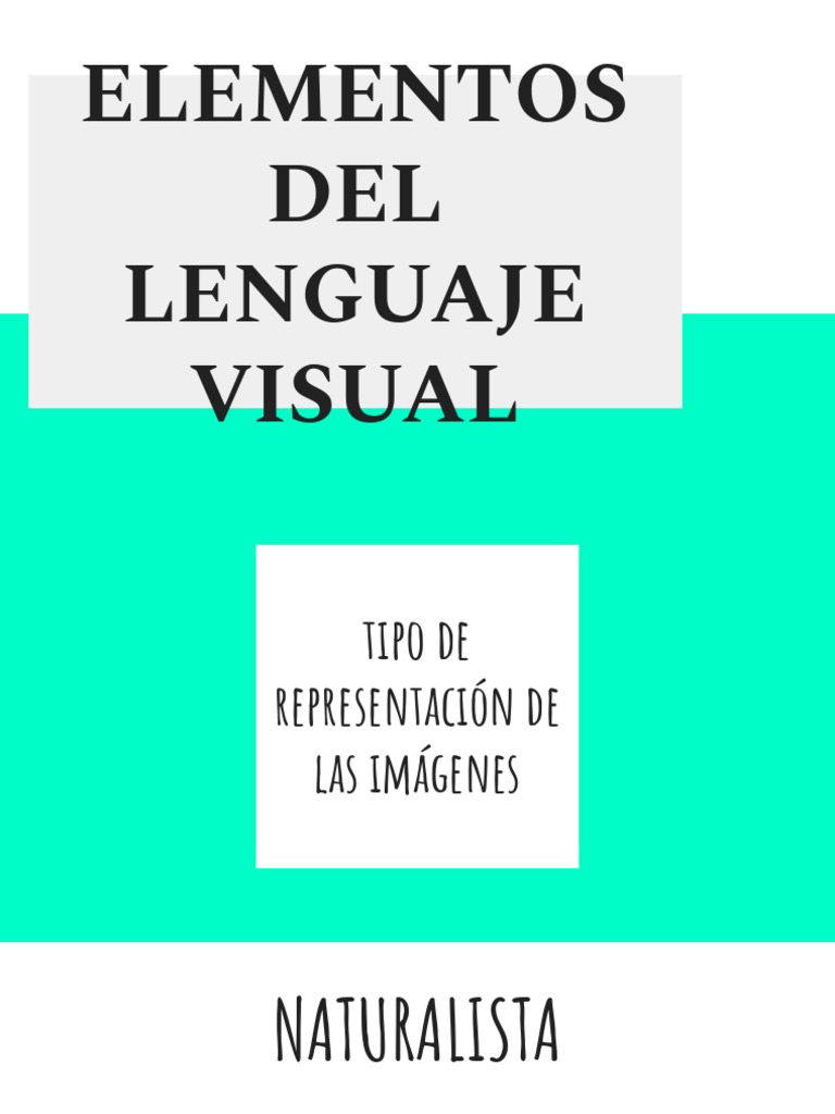 Elementos Del Lenguaje Visual | PDF | Color | Percepción visual
