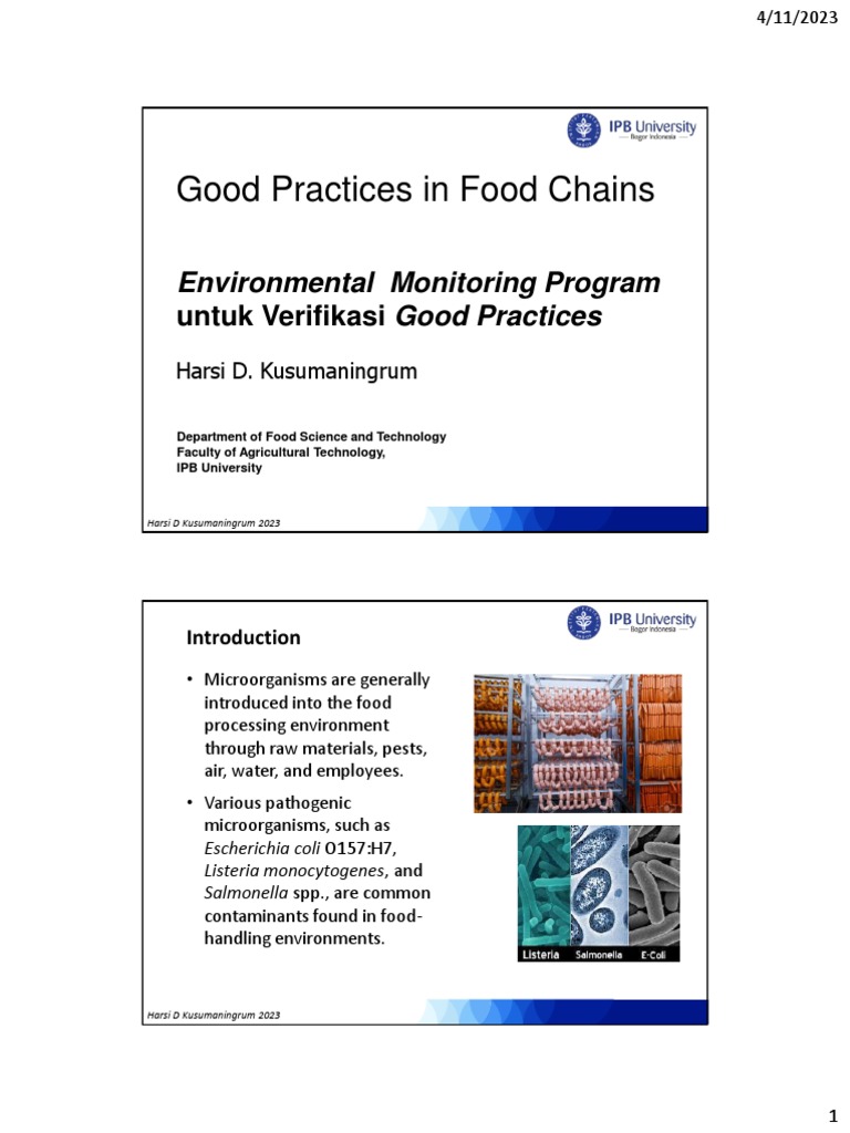 Environment Monitoring Program 2023 - 230412 - 095812 | PDF ...