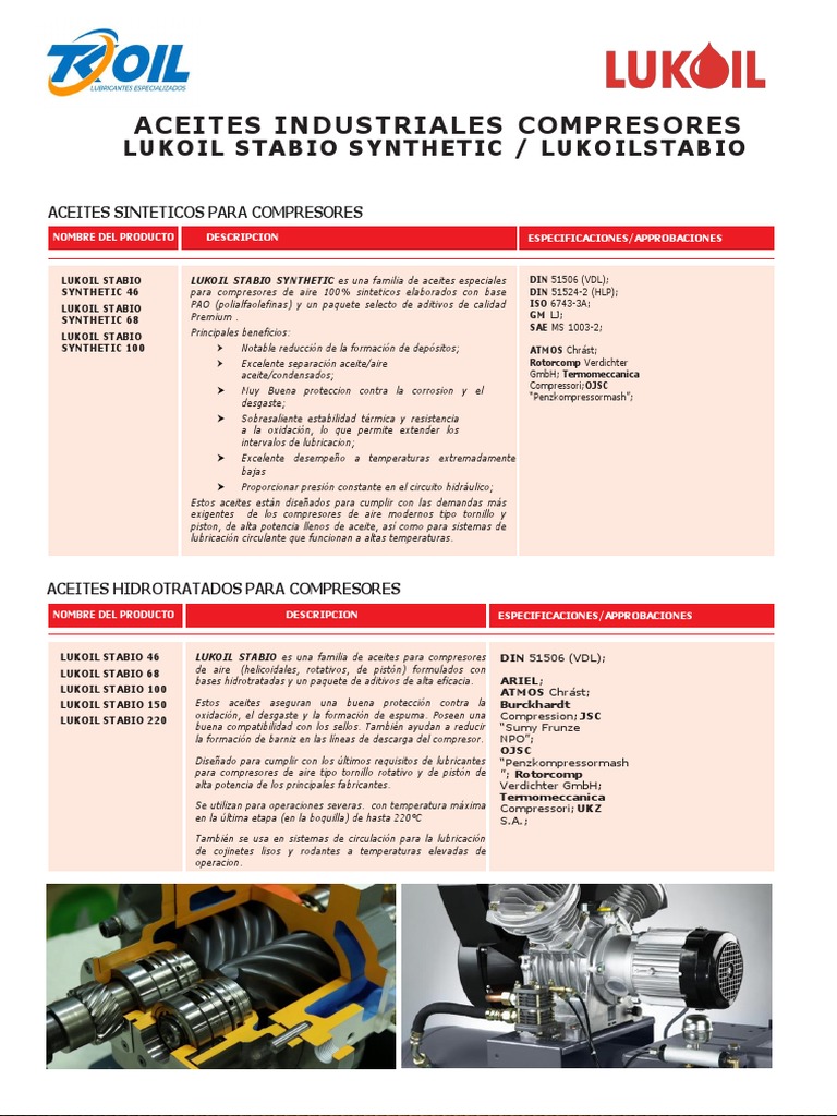 Lukoil Stabio Leaflet | PDF | Lubricante | Ingeniería de Edificación