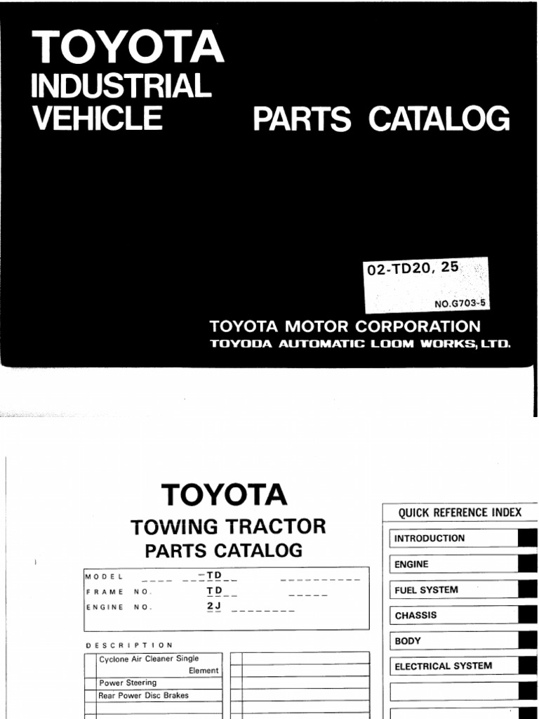 02-Td20,25 v5 Parts Cat | PDF