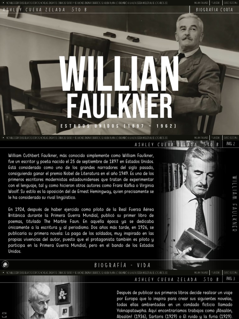William Faulkner | PDF | William Faulkner