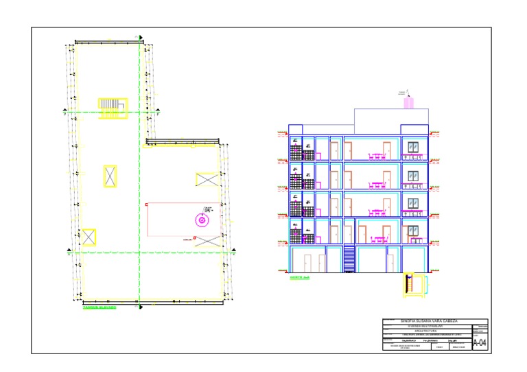 Casa Aviacion Arquitectura - Elevacion | PDF