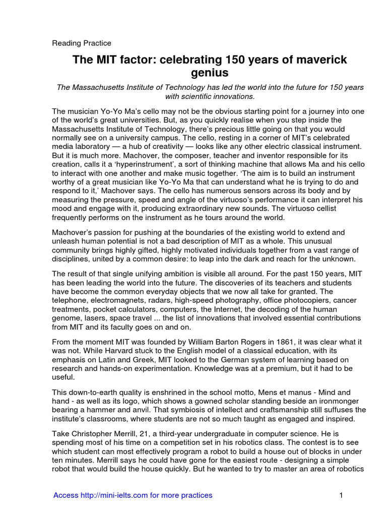 The Mit Factor Celebrating 150 Years Of Maverick Genius Pdf