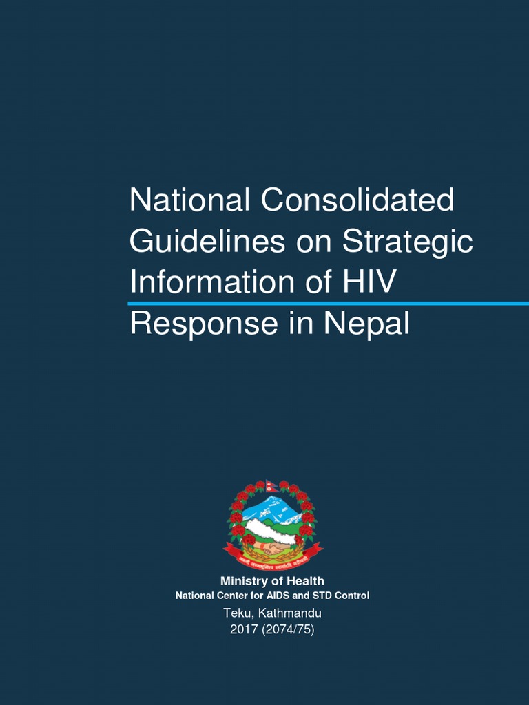 Guidelines On Strategic Information of HIV Response in Nepal | PDF