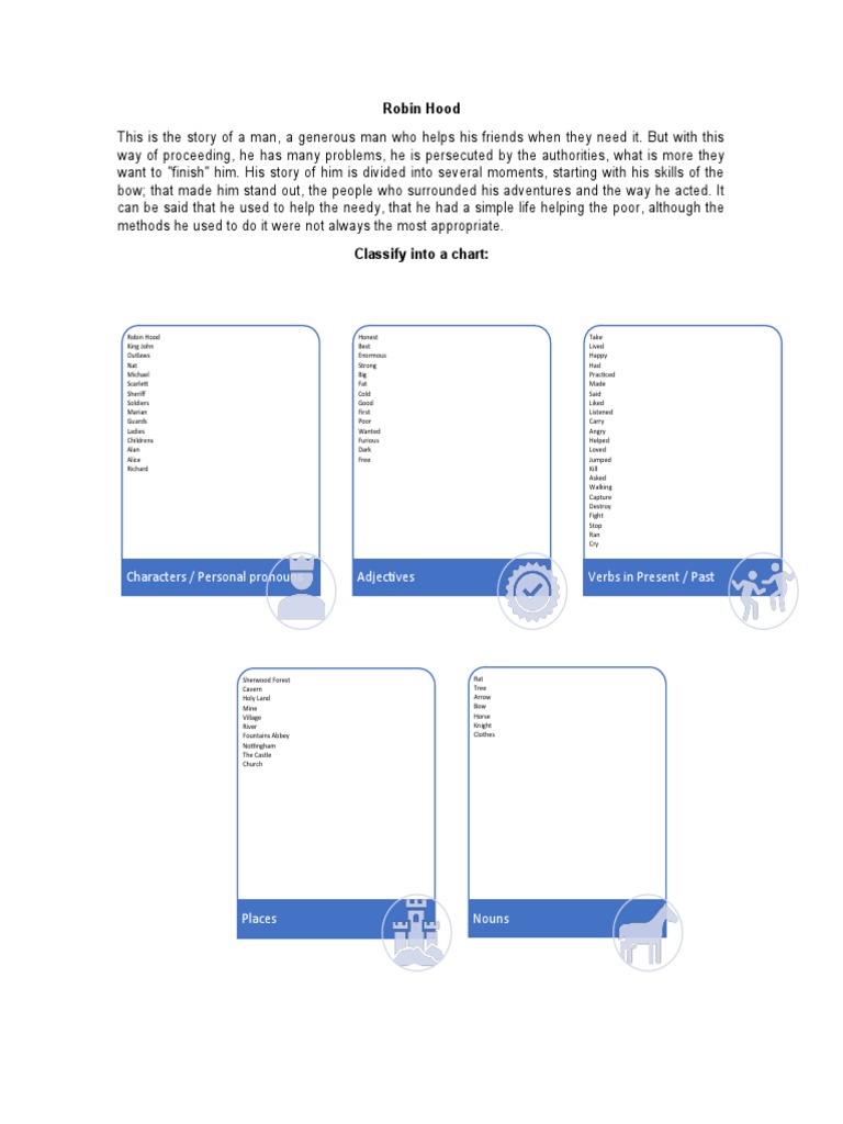 Robin Hood | PDF | Robin Hood | Linguistic Typology