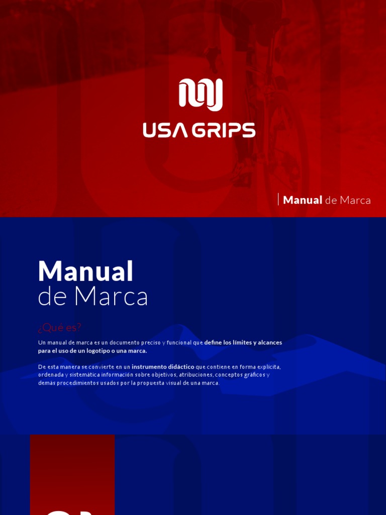 Manual de Marca Usa Grips-Compress | PDF | Color | Tecnicas artisticas