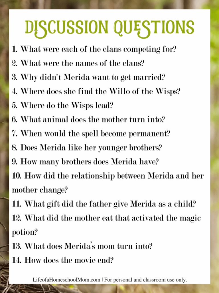 Brave Movie Study | PDF