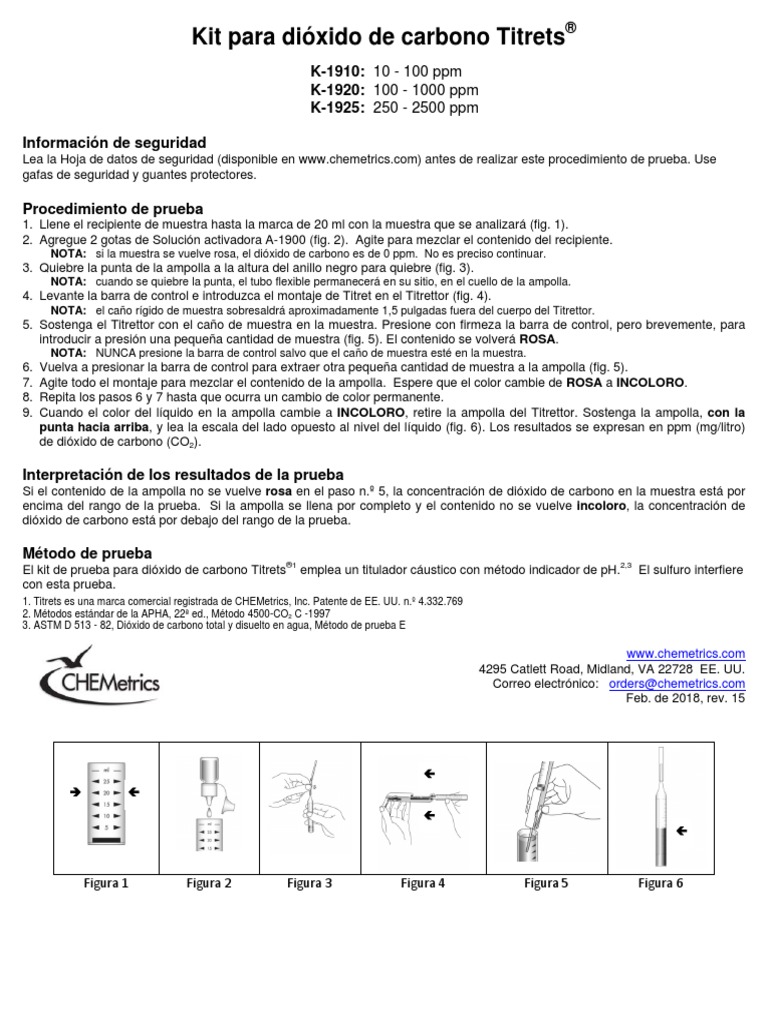 I19xx Spanish-3 | PDF | Dióxido de carbono | Química