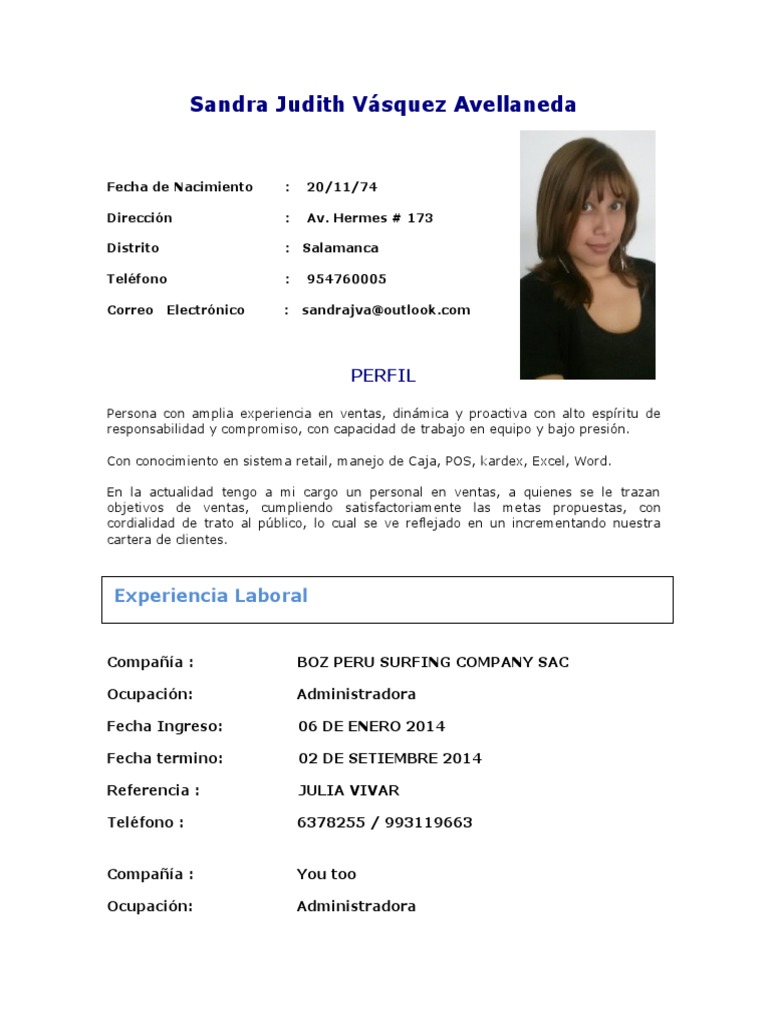 Sandra Judith Vásquez Avellaneda | PDF
