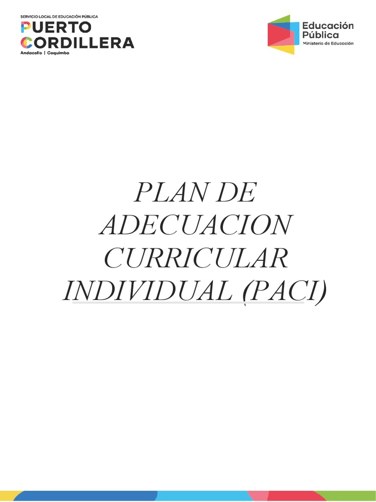 Paci 3ero Basico Pdf Aprendizaje Evaluación