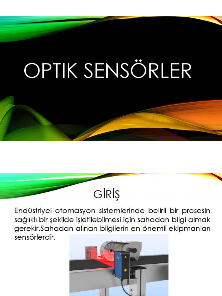 Optik Sensorler | PDF
