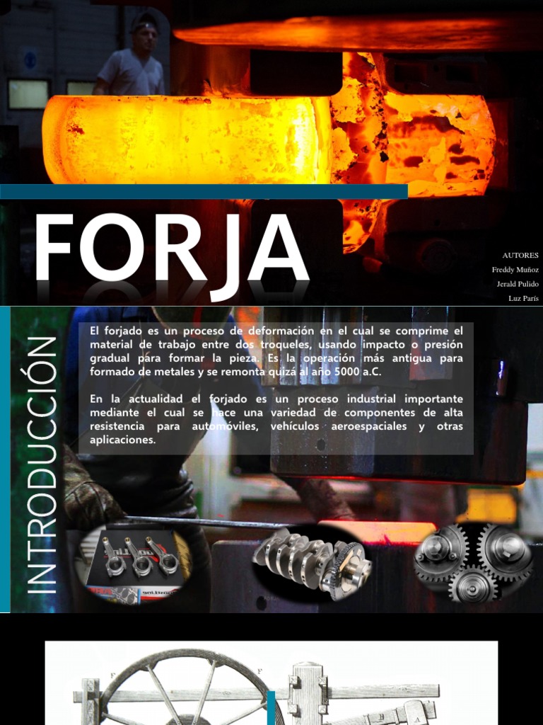 Presentación Forja | PDF | Forjar | Sector secundario de la economía