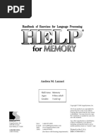 Walc 10 Memory T | PDF | Language Arts & Discipline