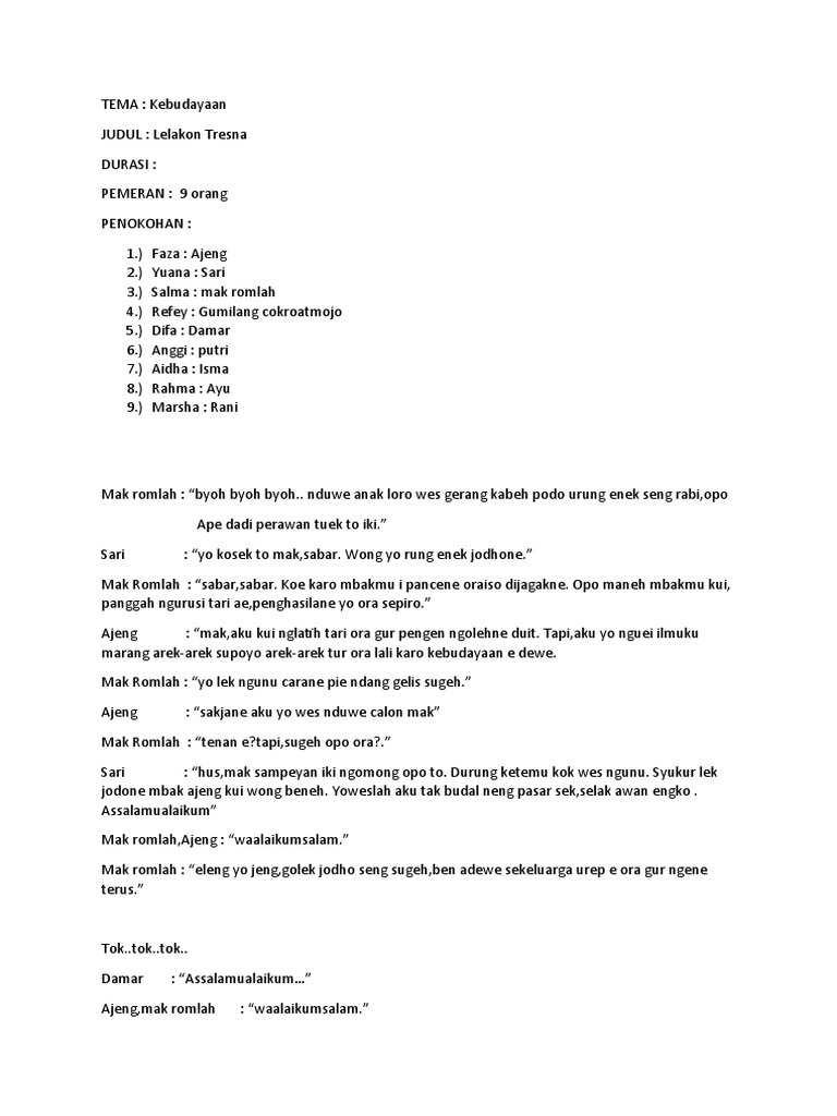 Naskah Real Dadi | PDF