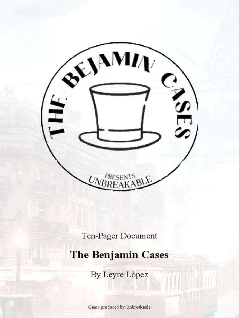 Ten Pager - Benjamin Cases - Projects 1 | PDF