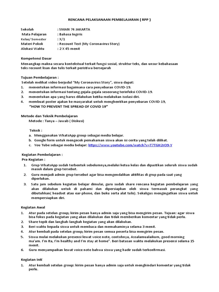 1 RPP Recount Text X Lintas | PDF