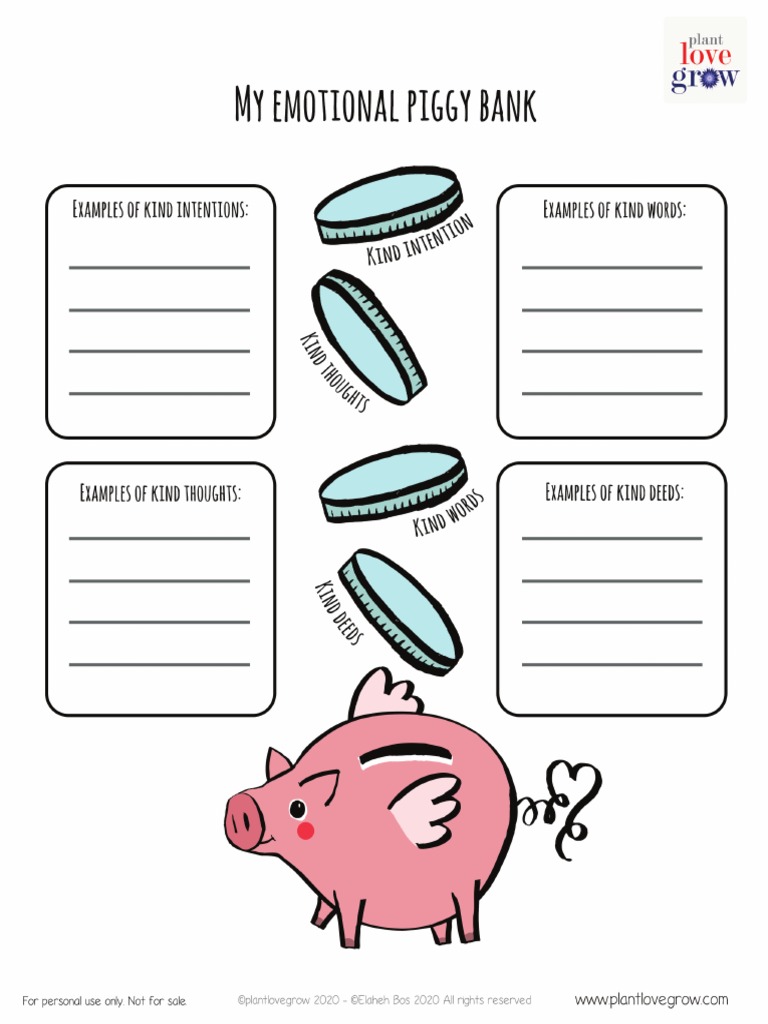 Emotional Piggy Bank | PDF