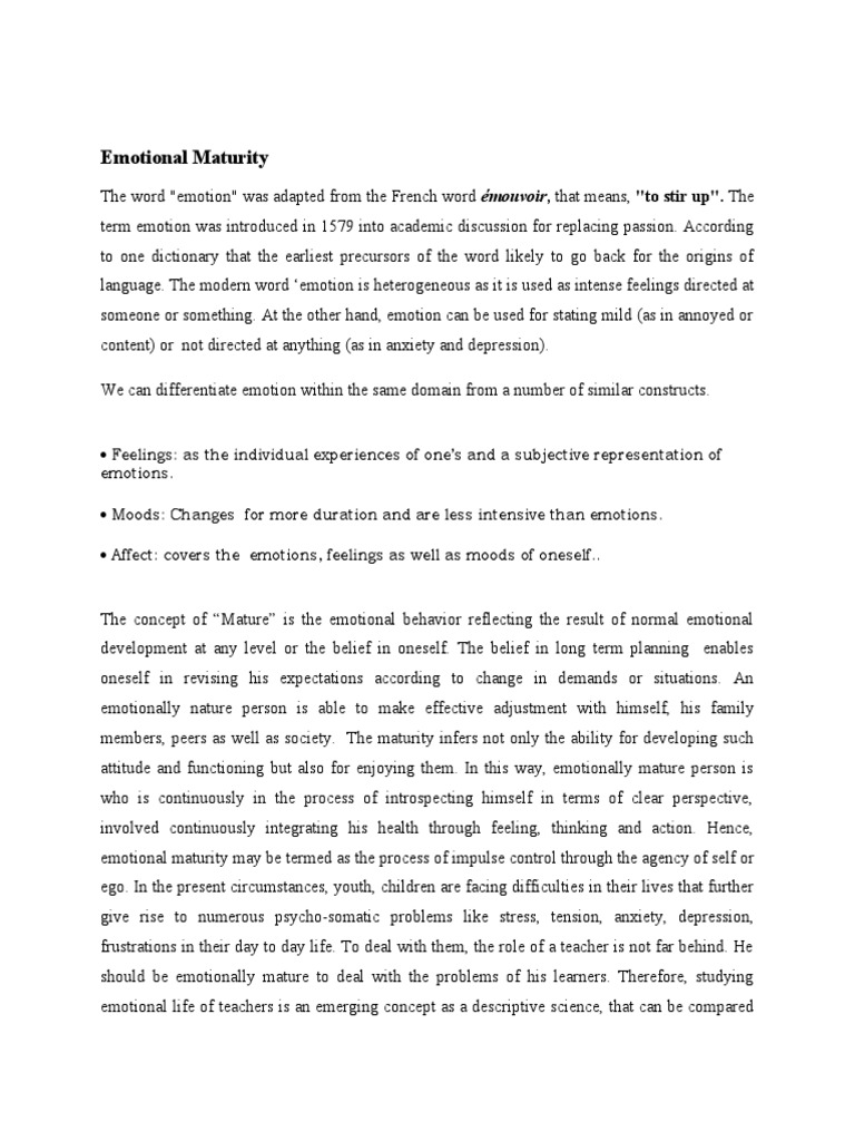 Amit Popli Thesis Family Environment | Download Free PDF | Emotions ...