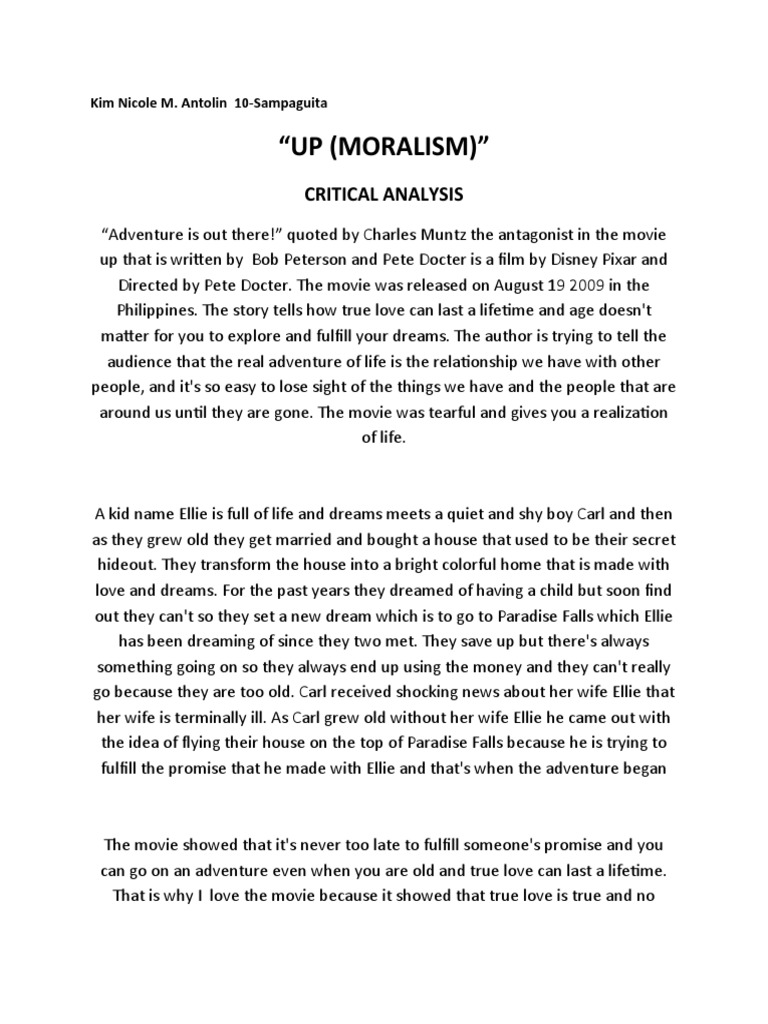 Critical Analysis On Literary Works | PDF